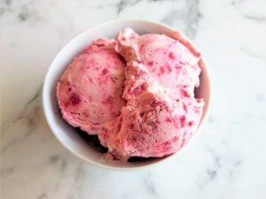 Raspberry and Lime No-Churn Ice Cream Recipe - Plant Food At Home